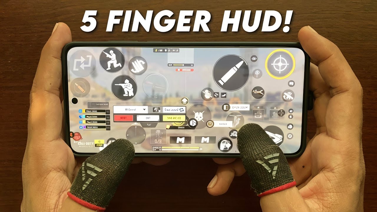 Best 5 Finger Claw HUD and Sensitivity Settings for CODM with HANDCAM ...