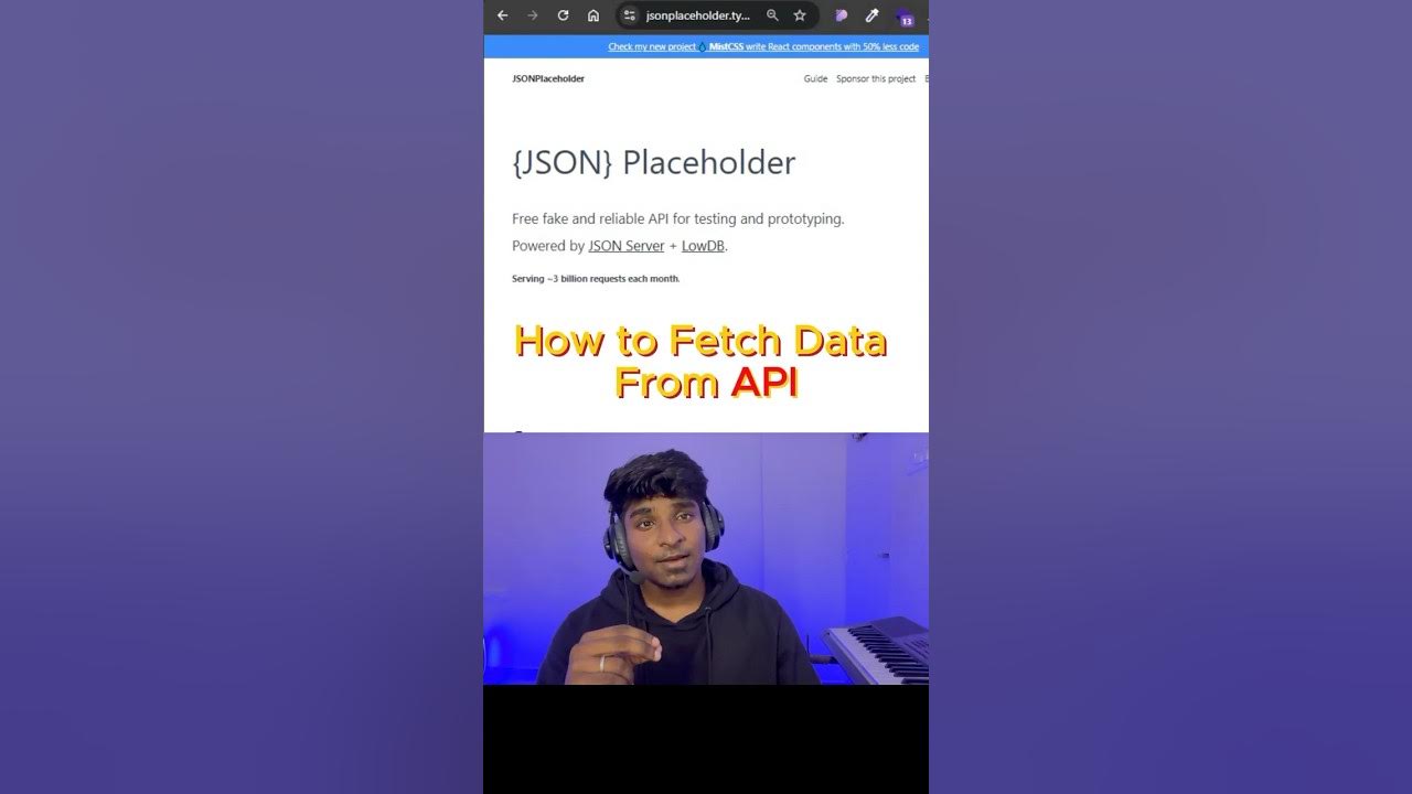 API Data Fetching - YouTube
