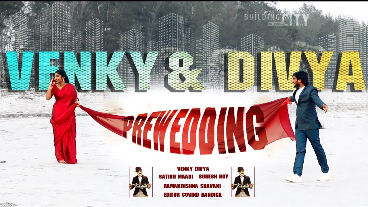 Venkatesh And Divya Pre-wedding Video || Alle Alle Cover Song ...