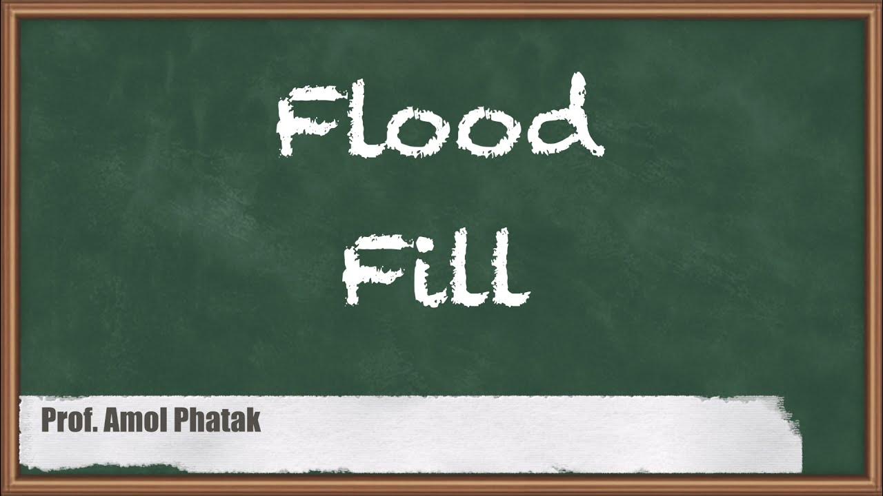 Flood Fill - Output Primitives - Computer Graphics - YouTube