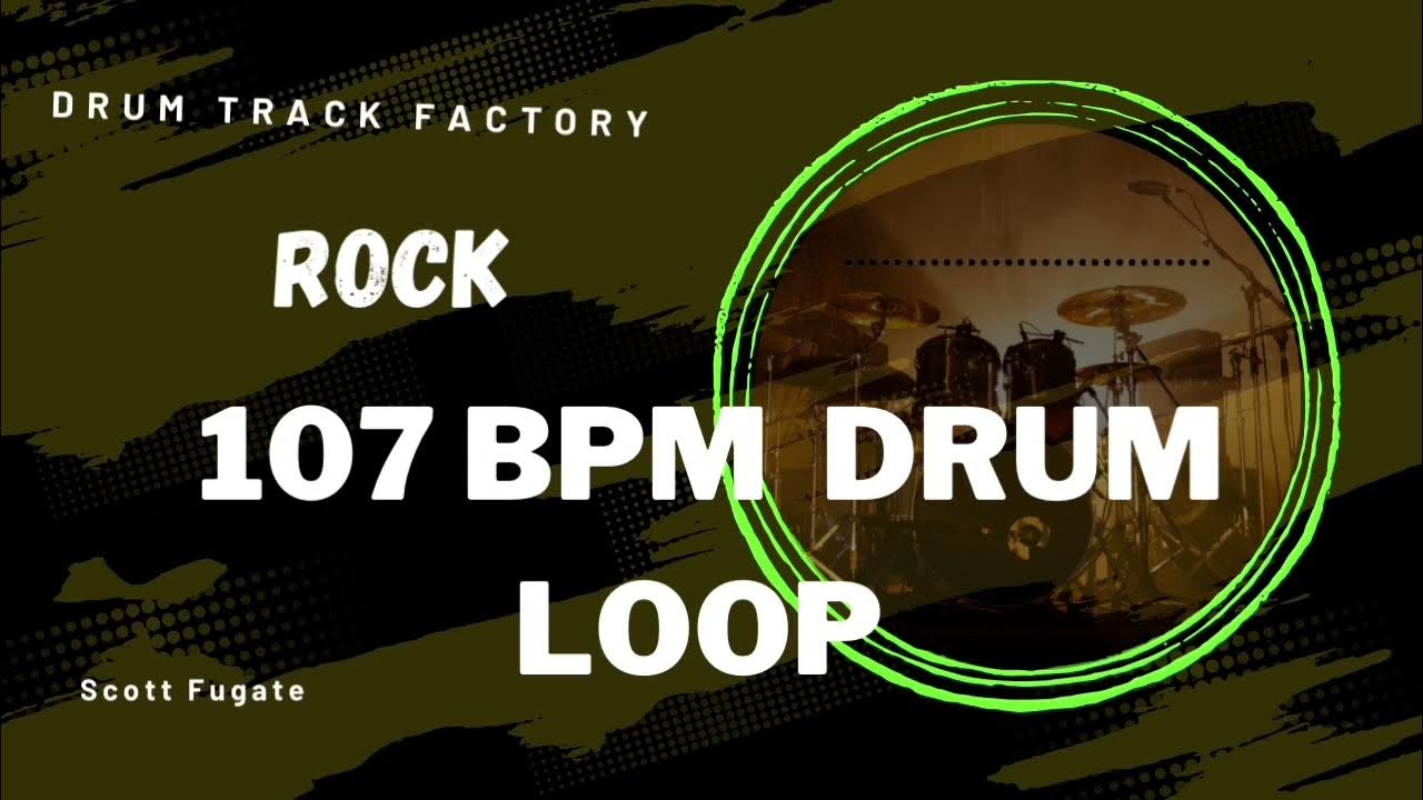 107 BPM Rock Groove Backing Track | Perfect for Songwriting & Practice ...