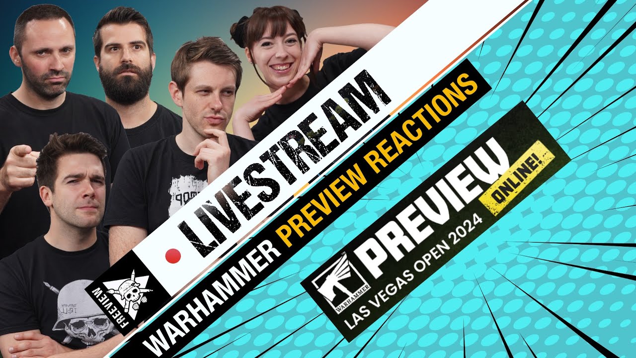 Warhammer Reveals Reactions LIVESTREAM! - YouTube