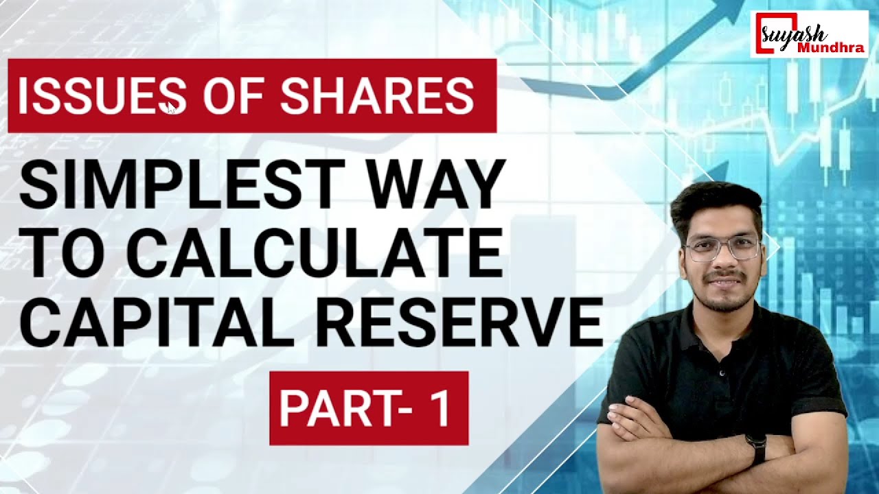 📝How to Calculate Capital Reserve (Simply) Without Journal | # ...