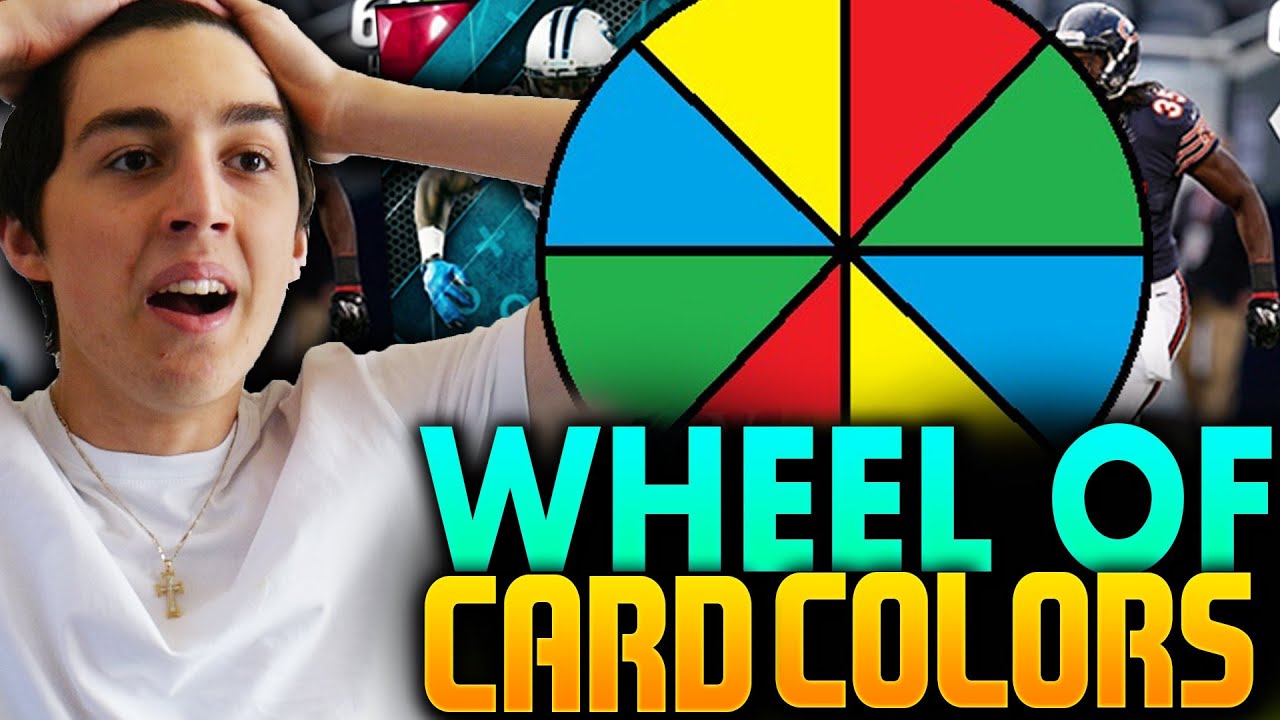 SPIN THE WHEEL OF CARD COLORS! MADDEN 16 SQUAD BUILDER - YouTube