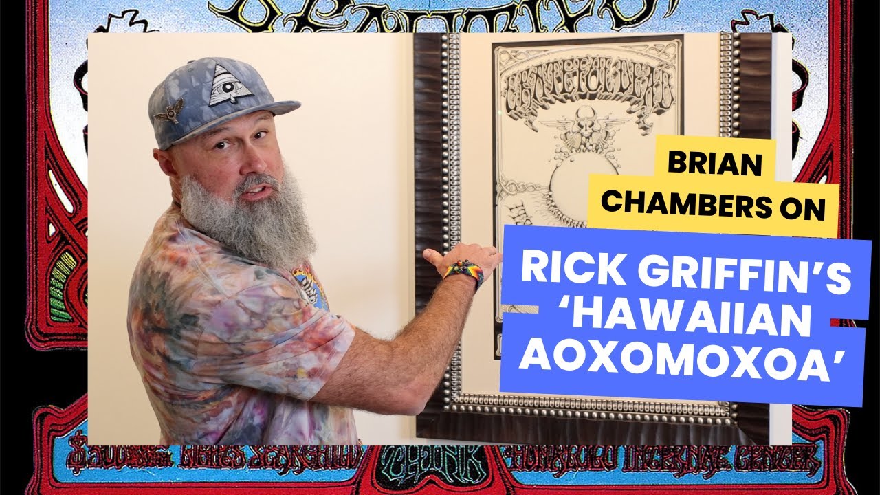 Brian Chambers on Rick Griffin's 'Hawaiian Aoxomoxoa' - YouTube