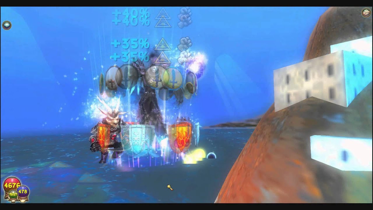 Wizard101 Mystic Colossus One Million Damage Hit - One in a Million ...