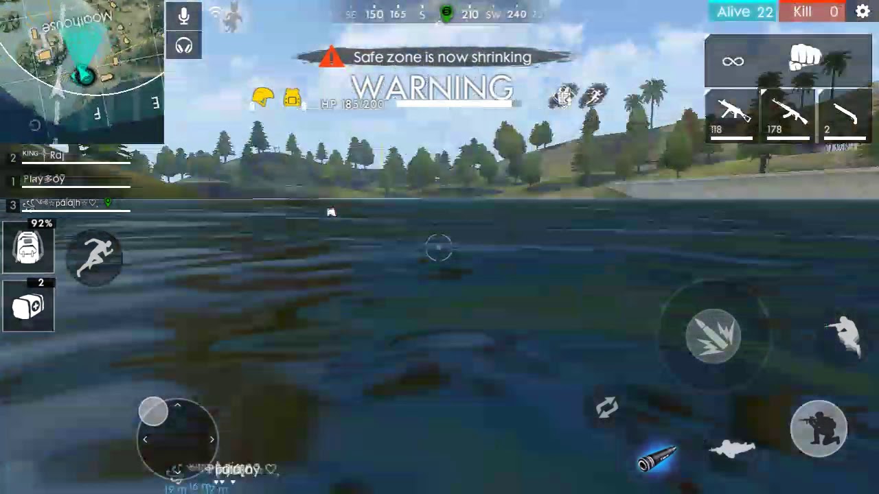 Free fire invisible Place - YouTube