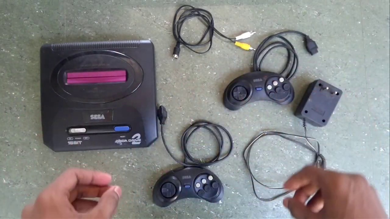 Sega mega drive 2 clone review - YouTube