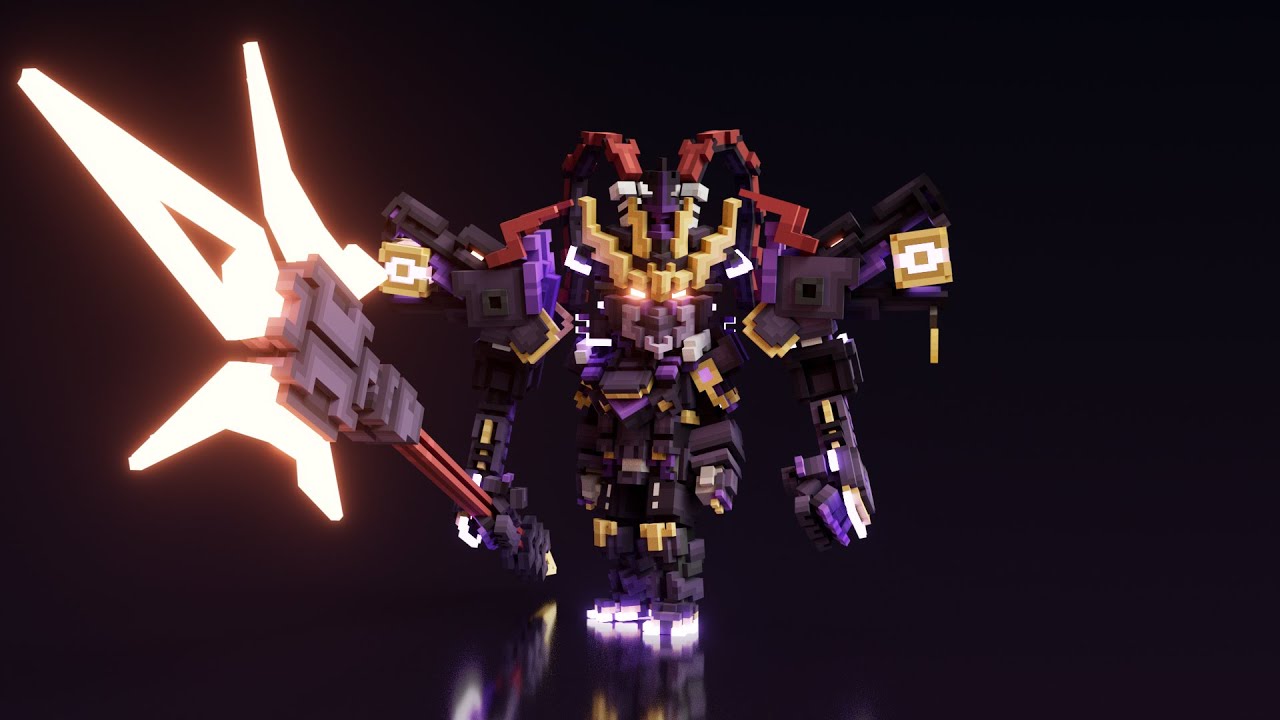 Mecha Gauntlet Three Kingdoms Lu bu Leg Equipment Set making film - YouTube