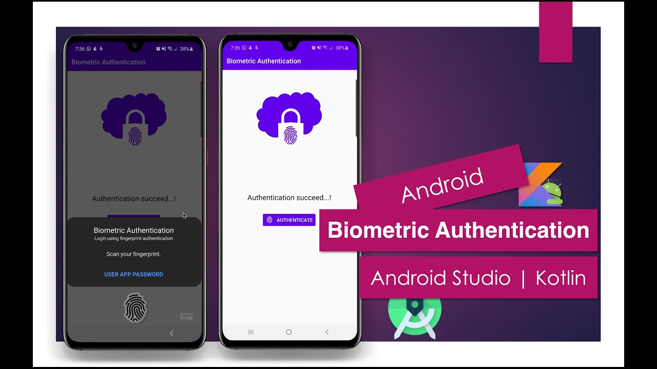 Biometric Authentication | Android Studio | Kotlin Biometric Authentication | Android Studio | Kotlin