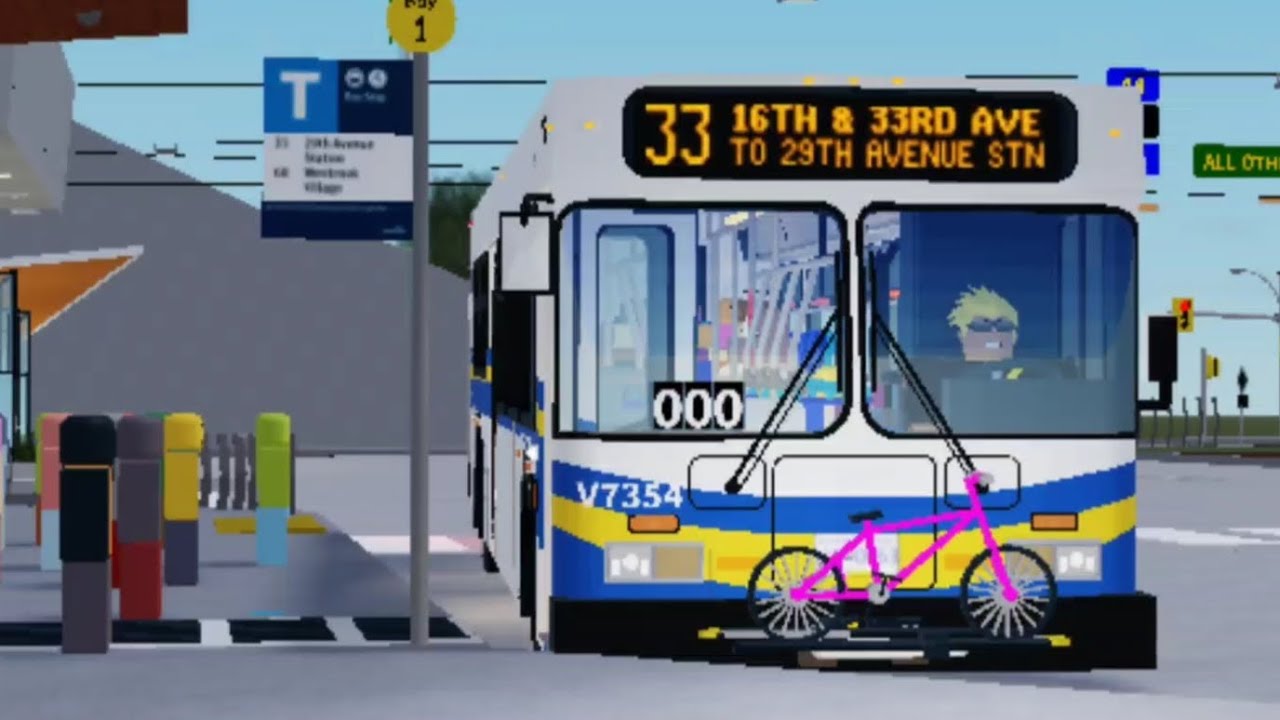 SCBCTA Translink ROBLOX 1999 New Flyer D40LF #V7354 - YouTube