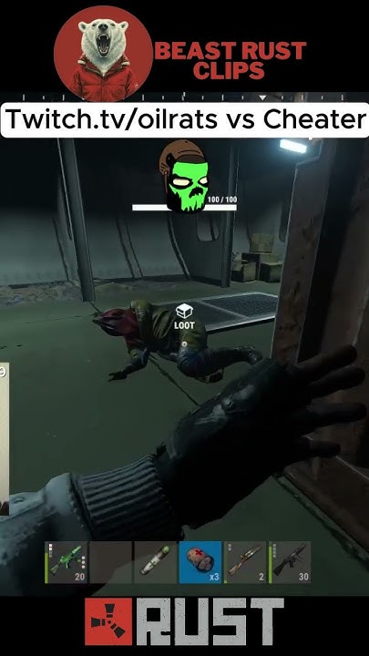 Oilrats Vs Cheater #rustlord #rustconsole #rustgood #gaming#shorts - YouTube