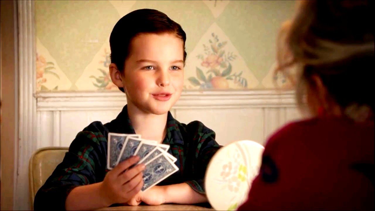 Young Sheldon Plays Poker - YouTube