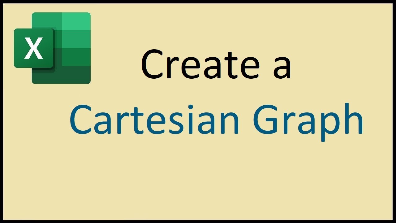 How To Create A Cartesian Graph In Excel YouTube How To Create A Cartesian Graph In Excel YouTube