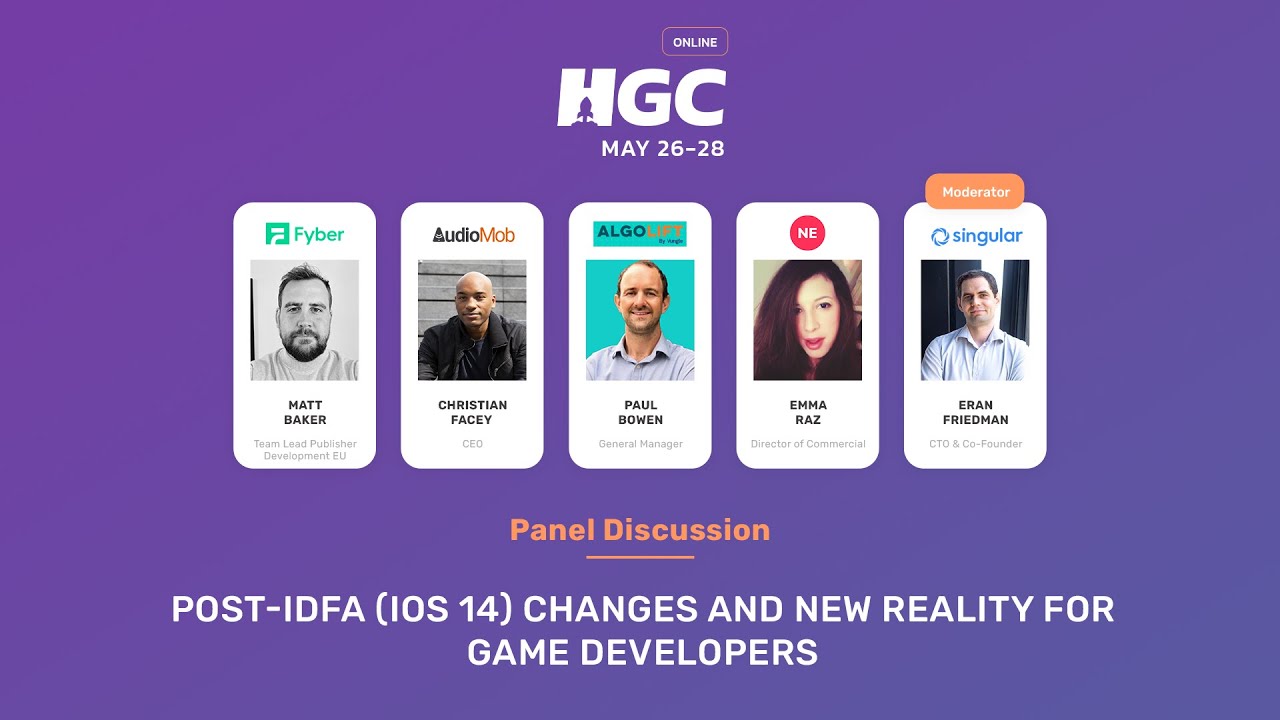Post-IDFA (iOS 14) changes and new reality for game developers - YouTube