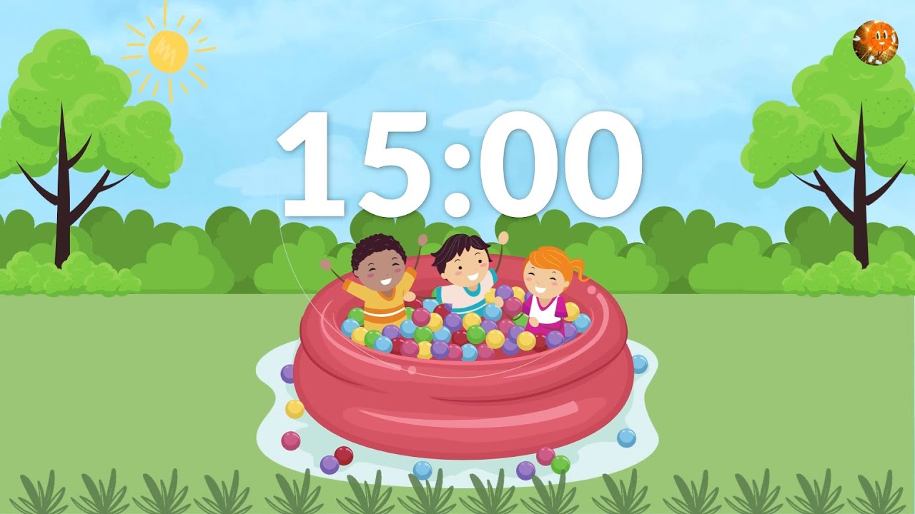 15 Minute Countdown For Kids With Fun Music And An Exciting Alarm At 15-minute-countdown-for-kids-with-fun-music-and-an-exciting-alarm-at