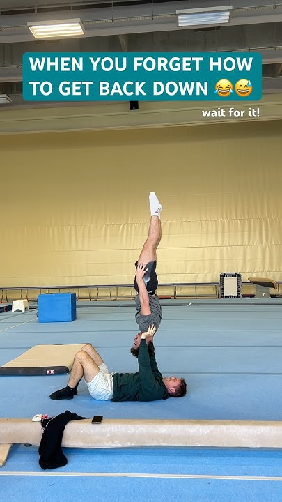 All fun and games till you forget how to get back down 😂 #fail #shorts ...