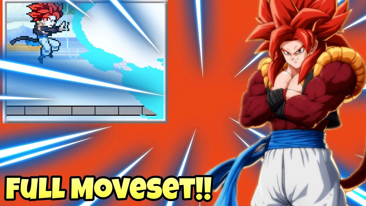 Full Moveset Gogeta ssj 4-Warrios Ultimate Z - YouTube