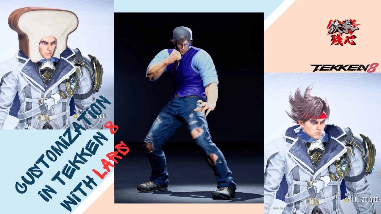 Customization mode in Tekken 8 with Lars | Tekken Zenshin - YouTube