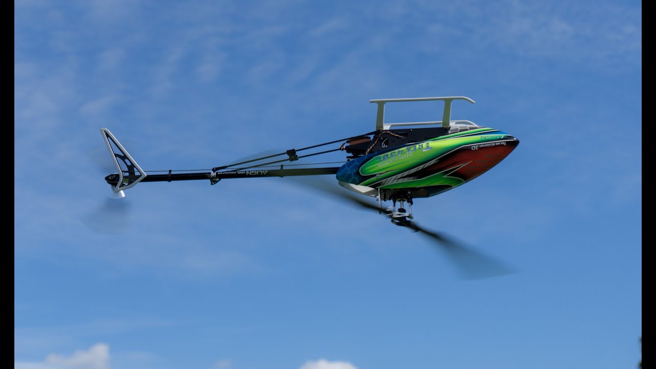 T-Rex 450L Dominator - YouTube