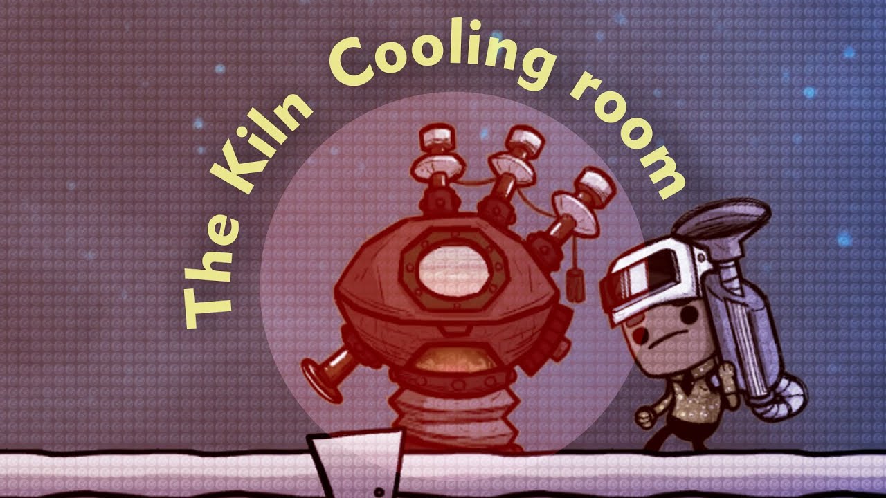 Oxygen Not Included - Kiln Cooling Room Blueprint for continuous ...