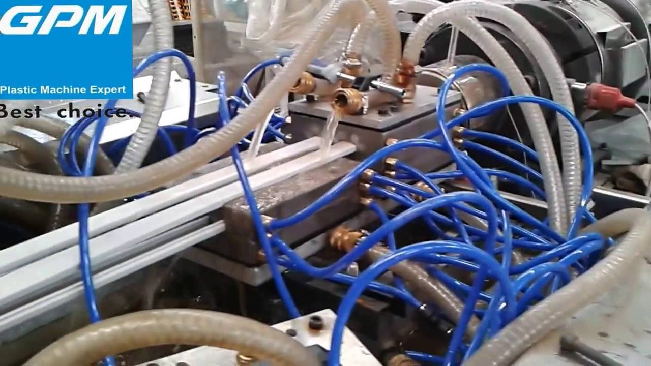 PVC trunking manufacturing process PVC cable trunking extrusion line ...