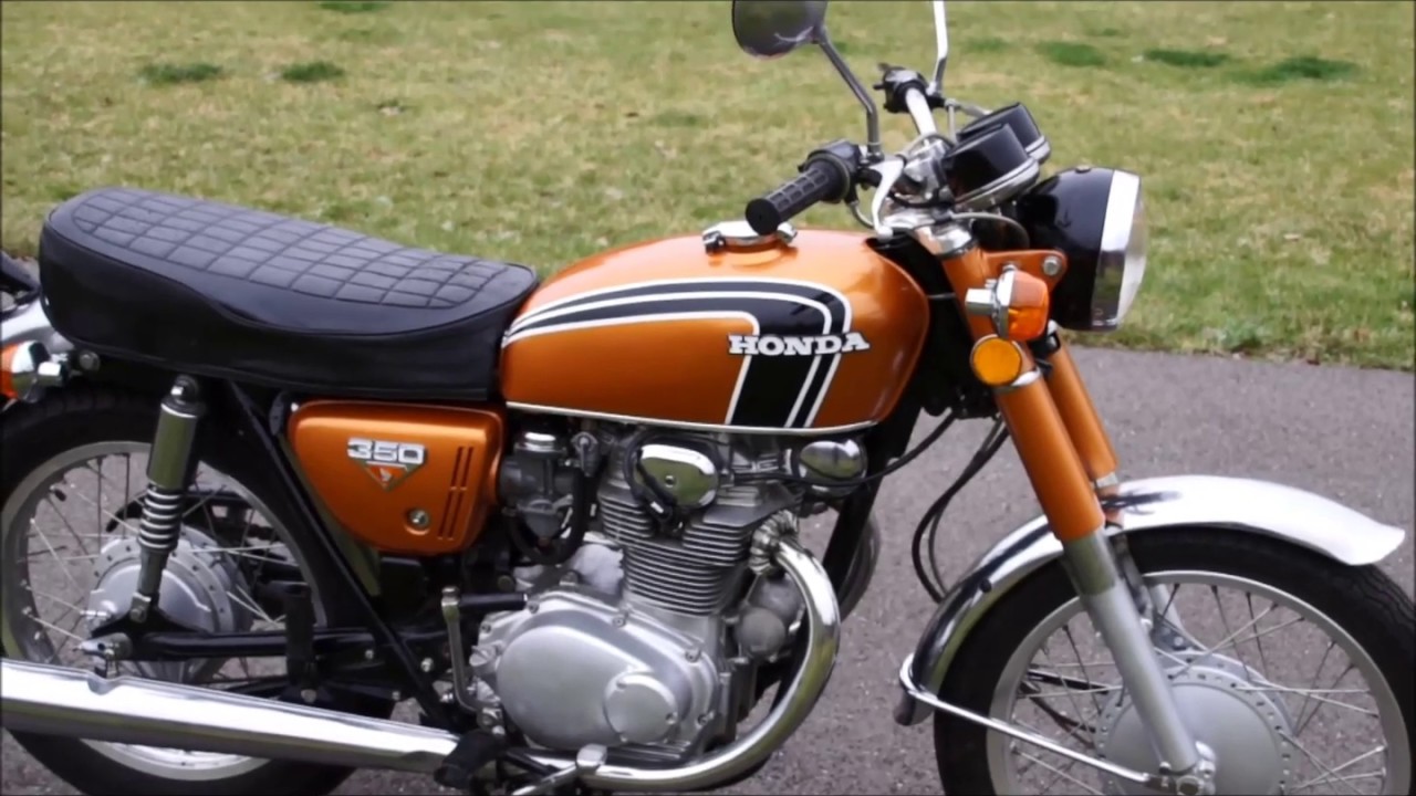 Beautiful Honda CB350T from 1968 - YouTube