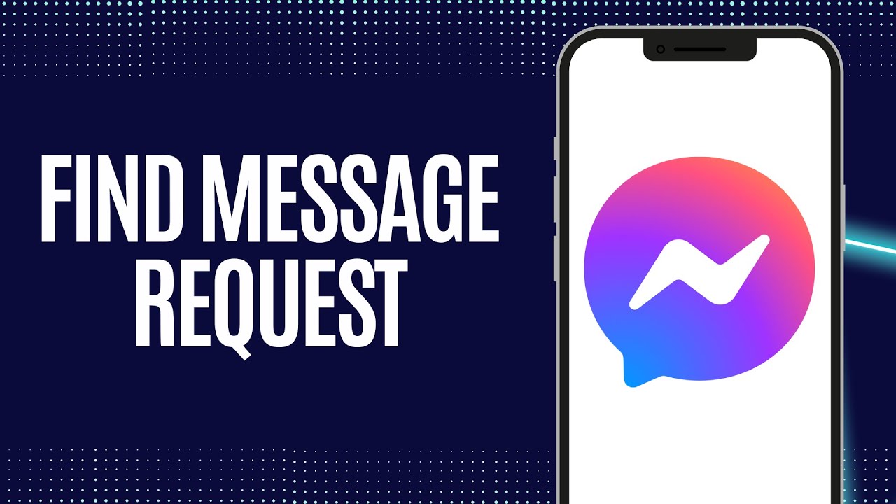 how to find message request on messenger - YouTube
