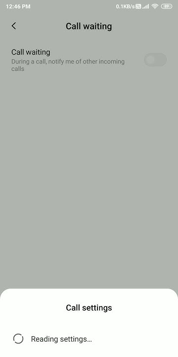 This setting helps you notify other incoming calls☎️ when you busy in a call #mobile #setting 👍 ...