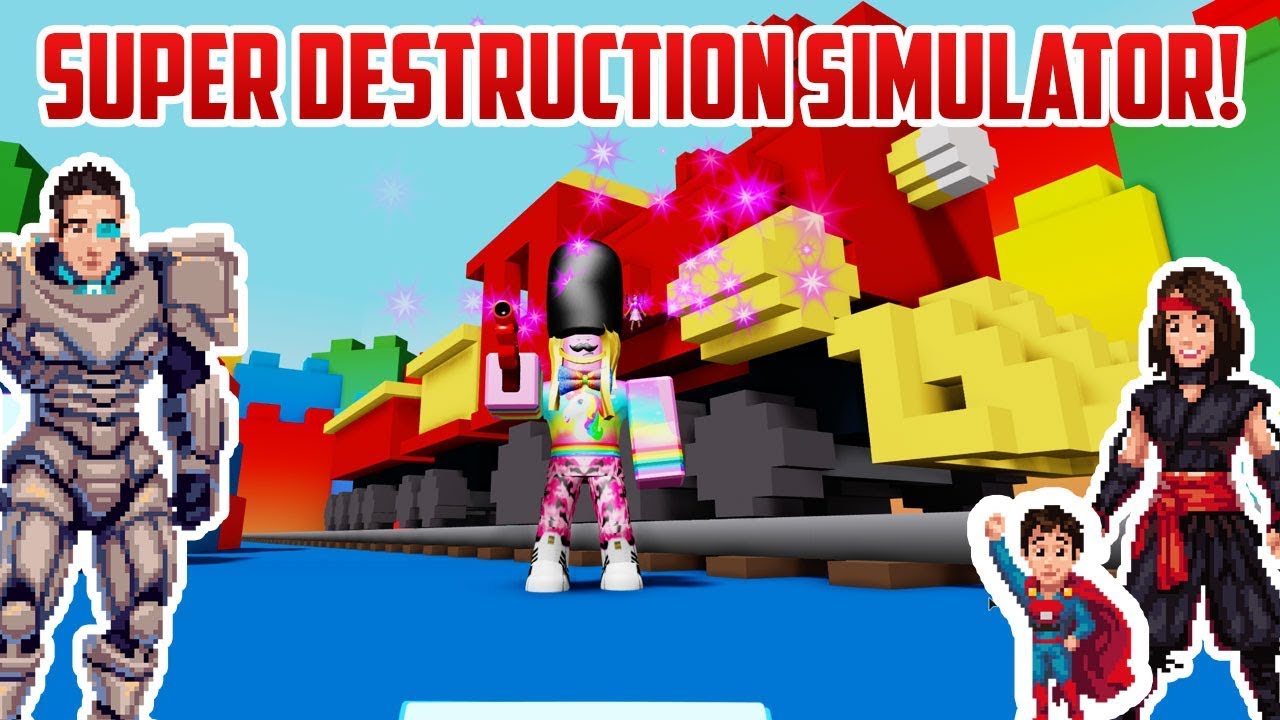 Roblox SUPER DESTRUCTION SIMULATOR! - YouTube