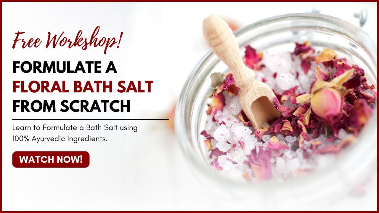 Step-by-step Process of Formulating a Floral Bath Salt | Learn Canyon ...
