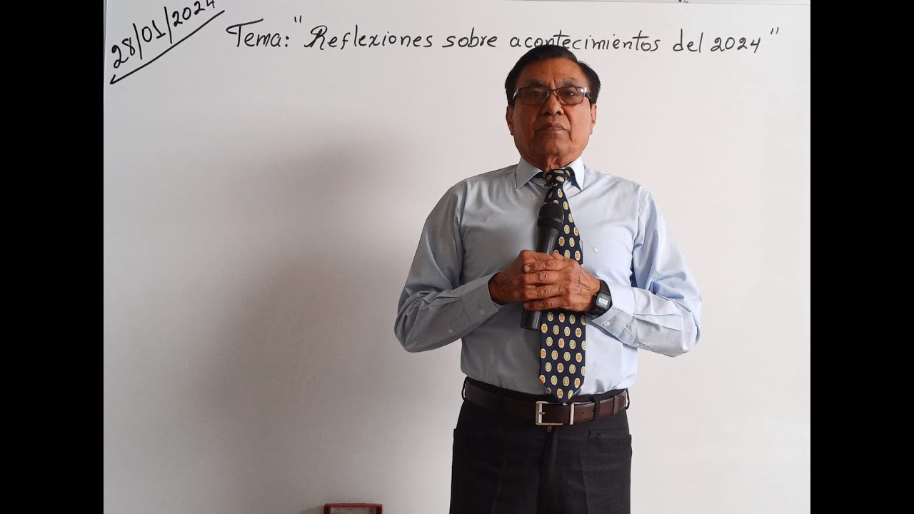 " Reflexiones sobre acontecimientos del 2024 ". Pastor Rene Cerezo ...