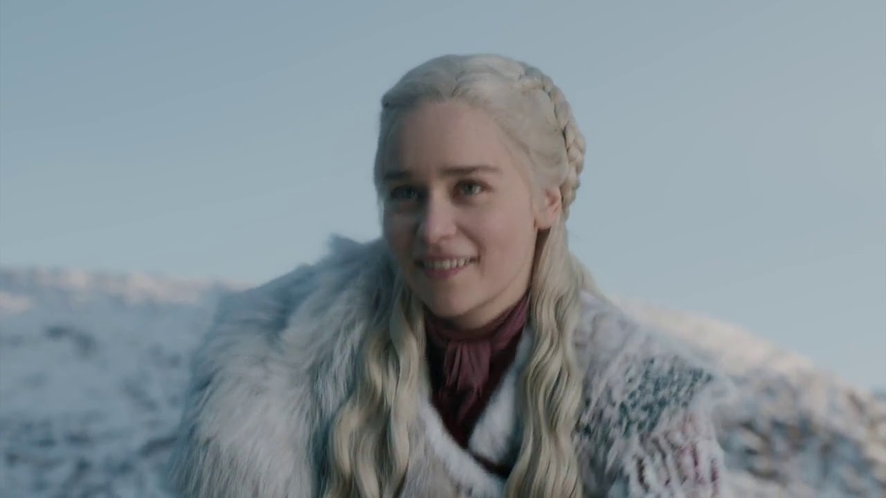 John Snow Ride Dragon. Game of Thrones Season 8 - YouTube