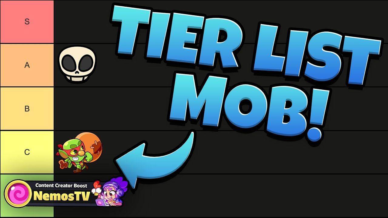 📈TIER LIST DI TUTTI I MOB SU SQUAD BUSTERS!📉 - SCELTE GIUSTE? - YouTube