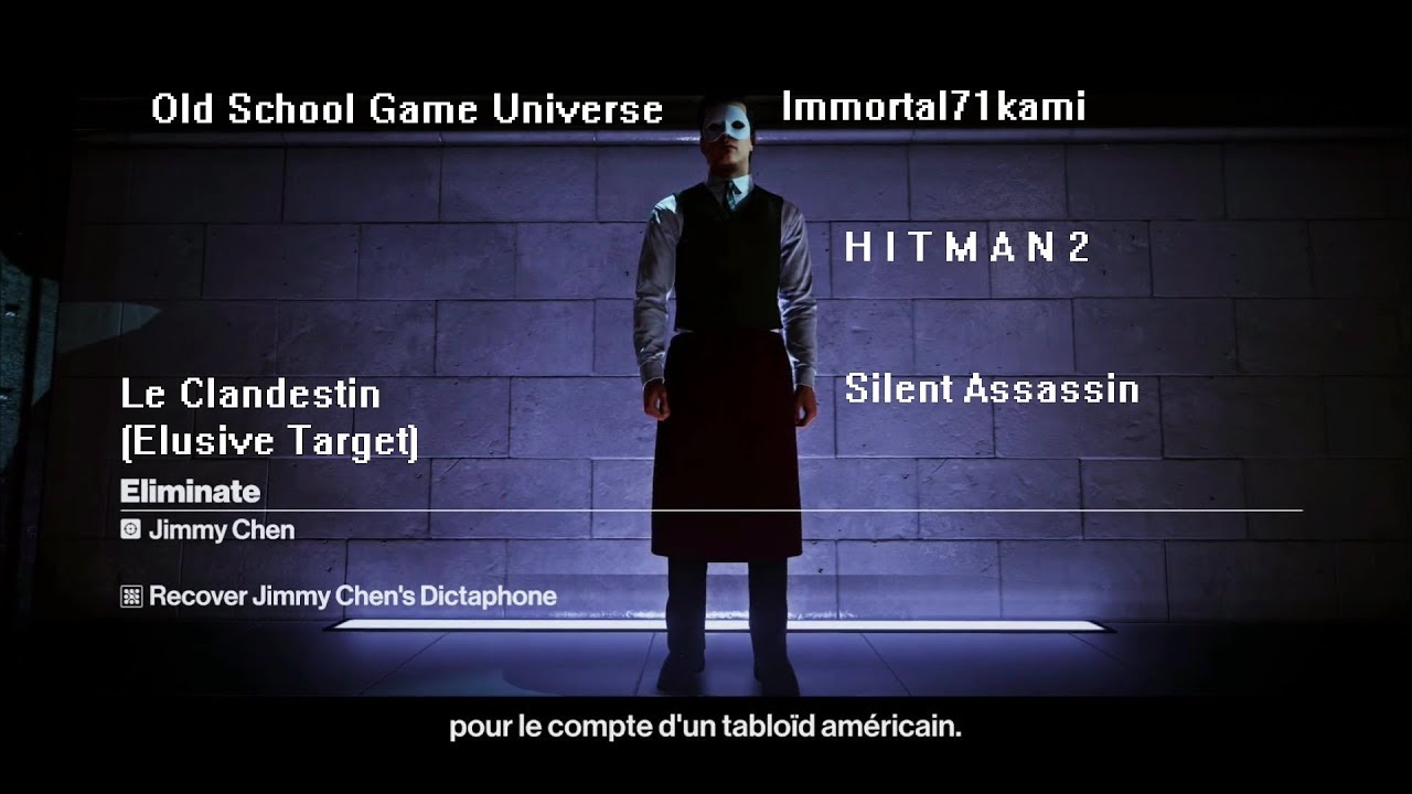 HITMAN 2 The Stowaway / Le Clandestin / Jimmy Chen SA [Final Elusive ...
