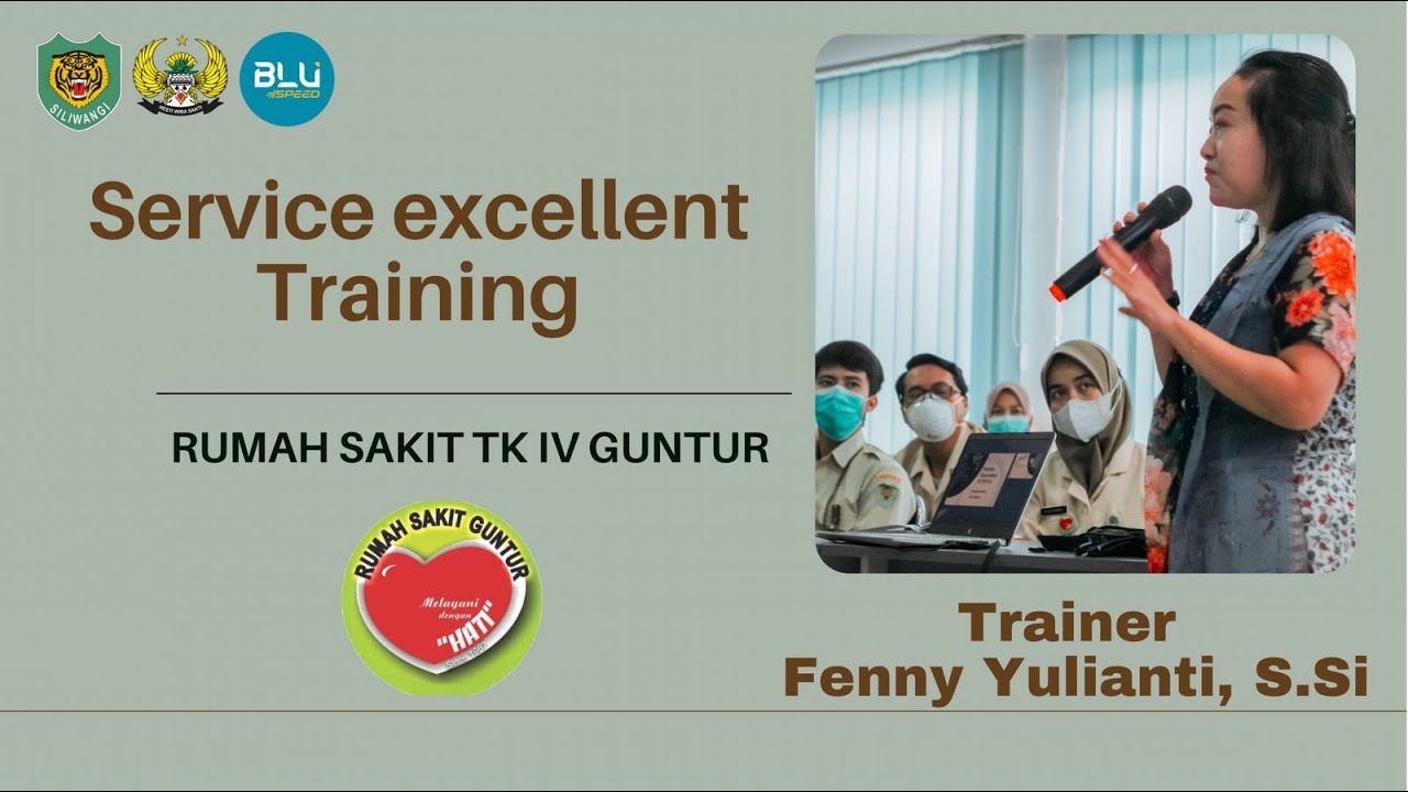 PENTINGNYA SERVICE EXCELLENT TRAINING DIRUMAH SAKIT - YouTube