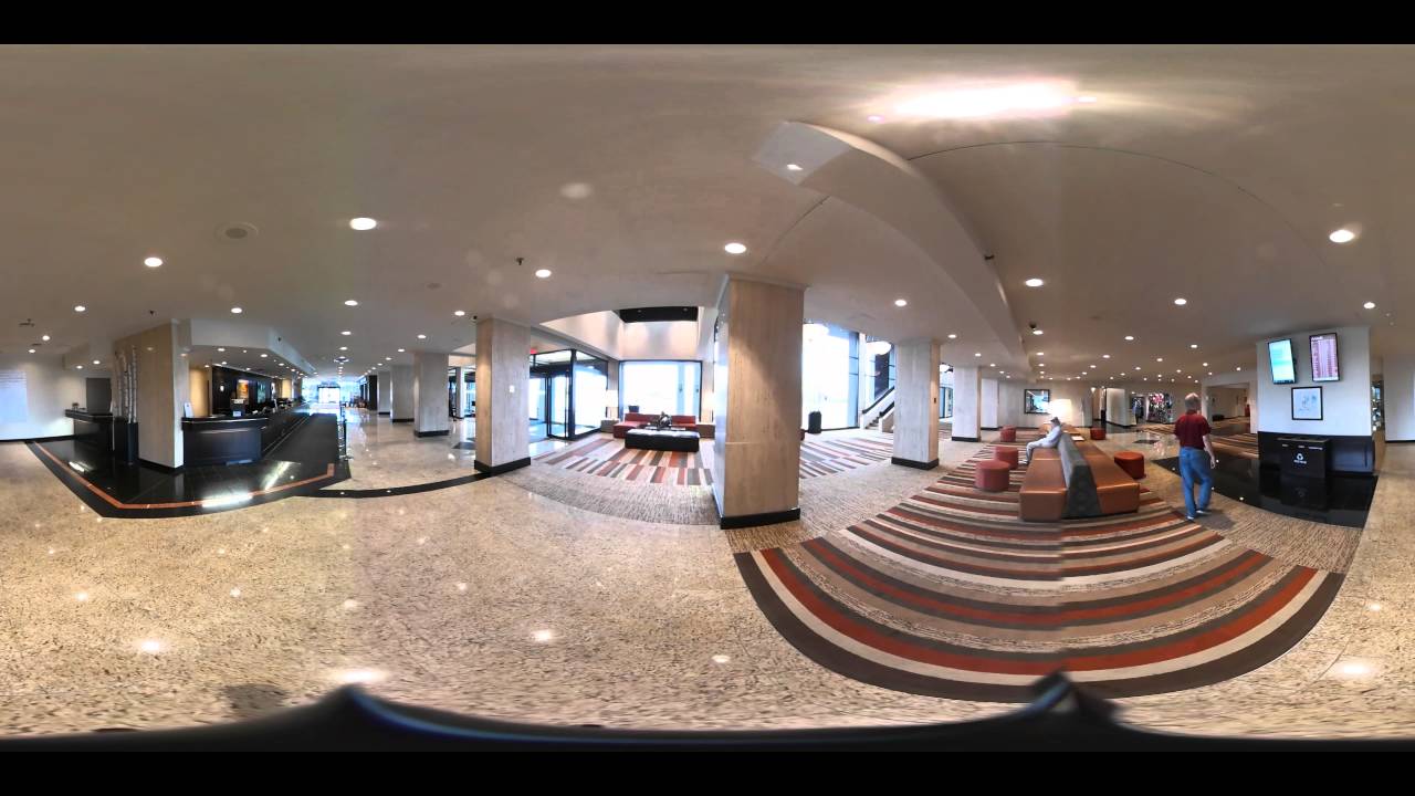(VR 360) Anime North 2016 Hotel lobby - YouTube