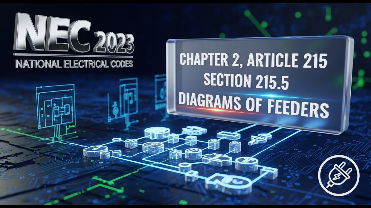 Section 215.5 Diagrams of Feeders - NEC 2023 - Chapter 2 - Article 215 ...