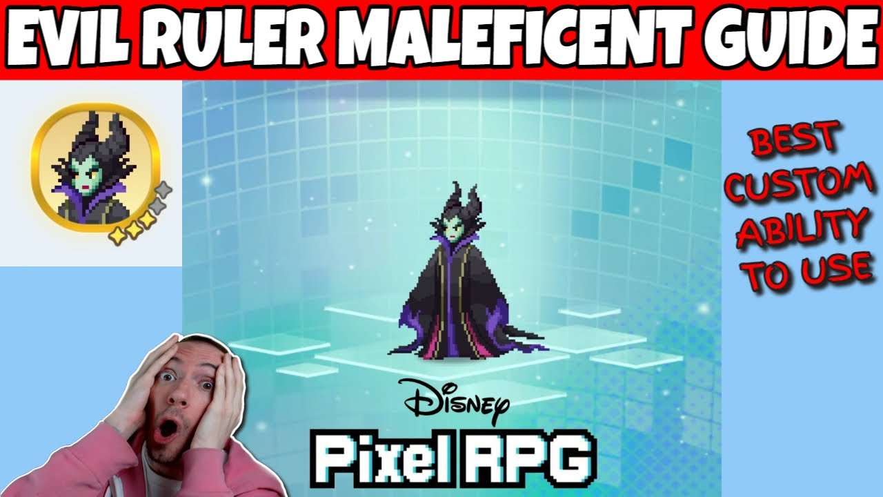 Evil Ruler Maleficent Guide Disney Pixel RPG - YouTube