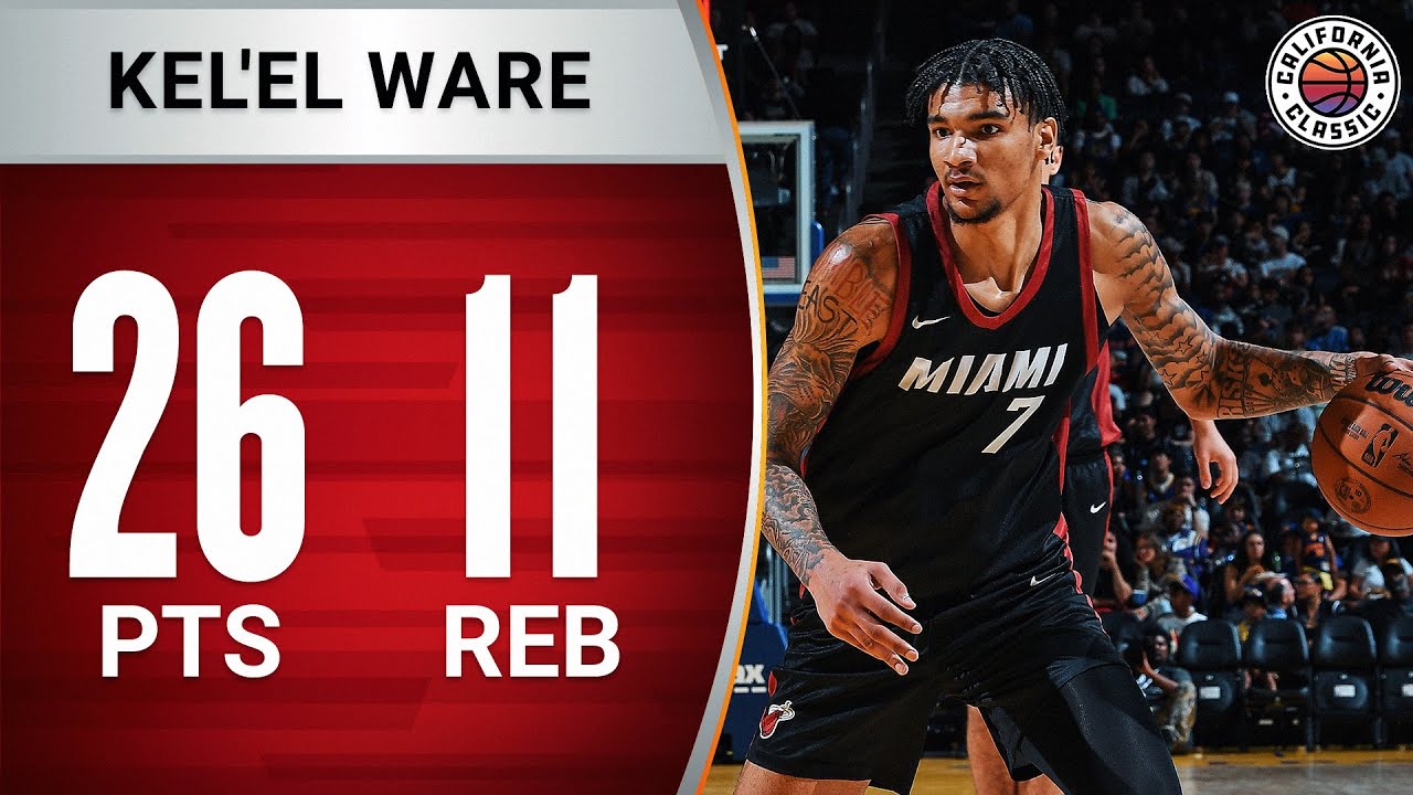 Kel'el Ware’s DOUBLE-DOUBLE Performance at The California Classic ...