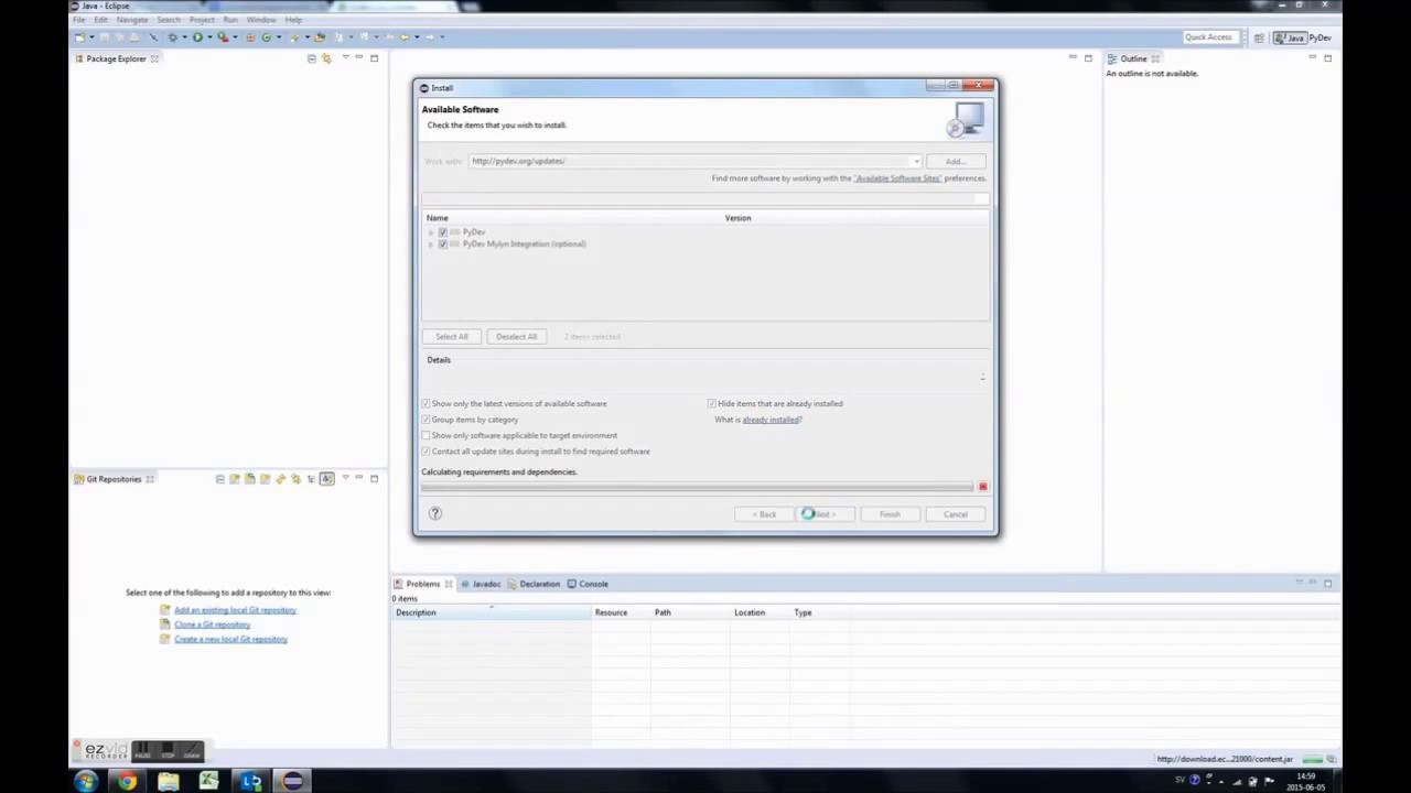 Eclipse Python Plugin