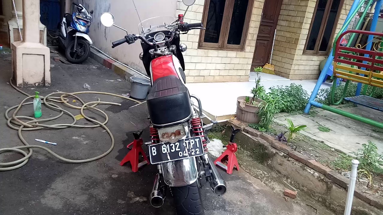 Sanex QJ250 ganti Gear Set pakai Pulsar & Tiger - YouTube