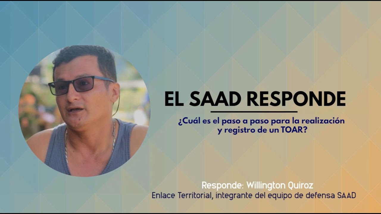 ¿Cuál es el paso a paso para la realización y registro de un TOAR ...