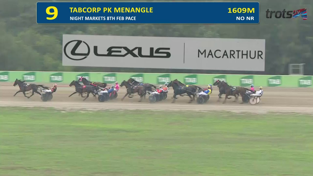 TABCORP PK MENANGLE - 28/01/2020 - Race 9 - NIGHT MARKETS 8TH FEB PACE ...