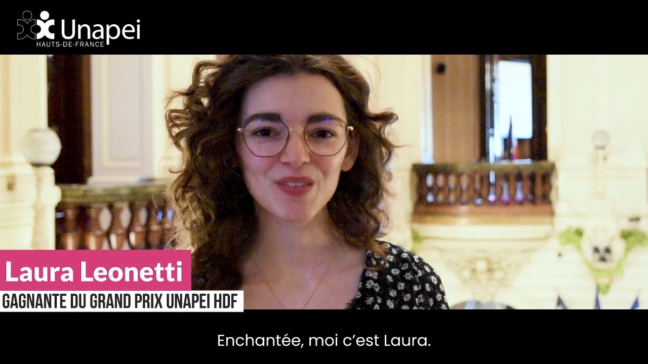 Bourses et prix UnapeiHdF - Bourse - Laura Leonetti - YouTube