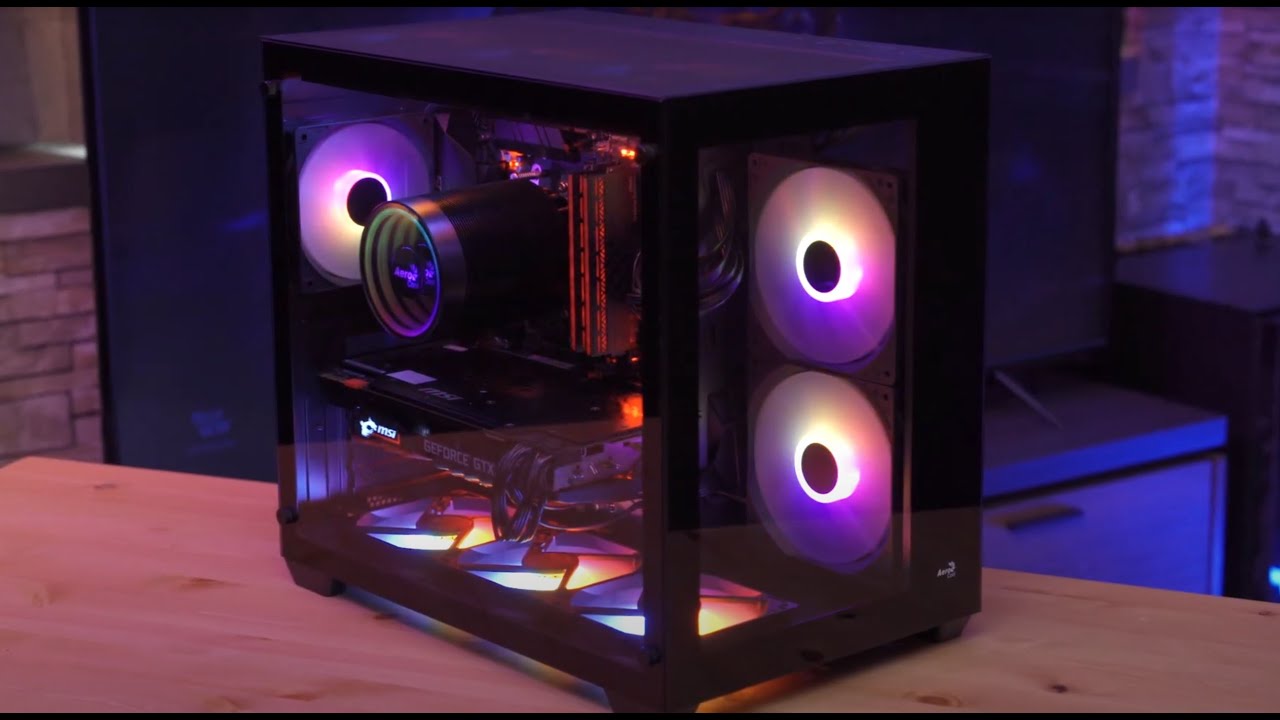 AeroCool Dryft: A Mid-Tower Case with a Panoramic View - YouTube