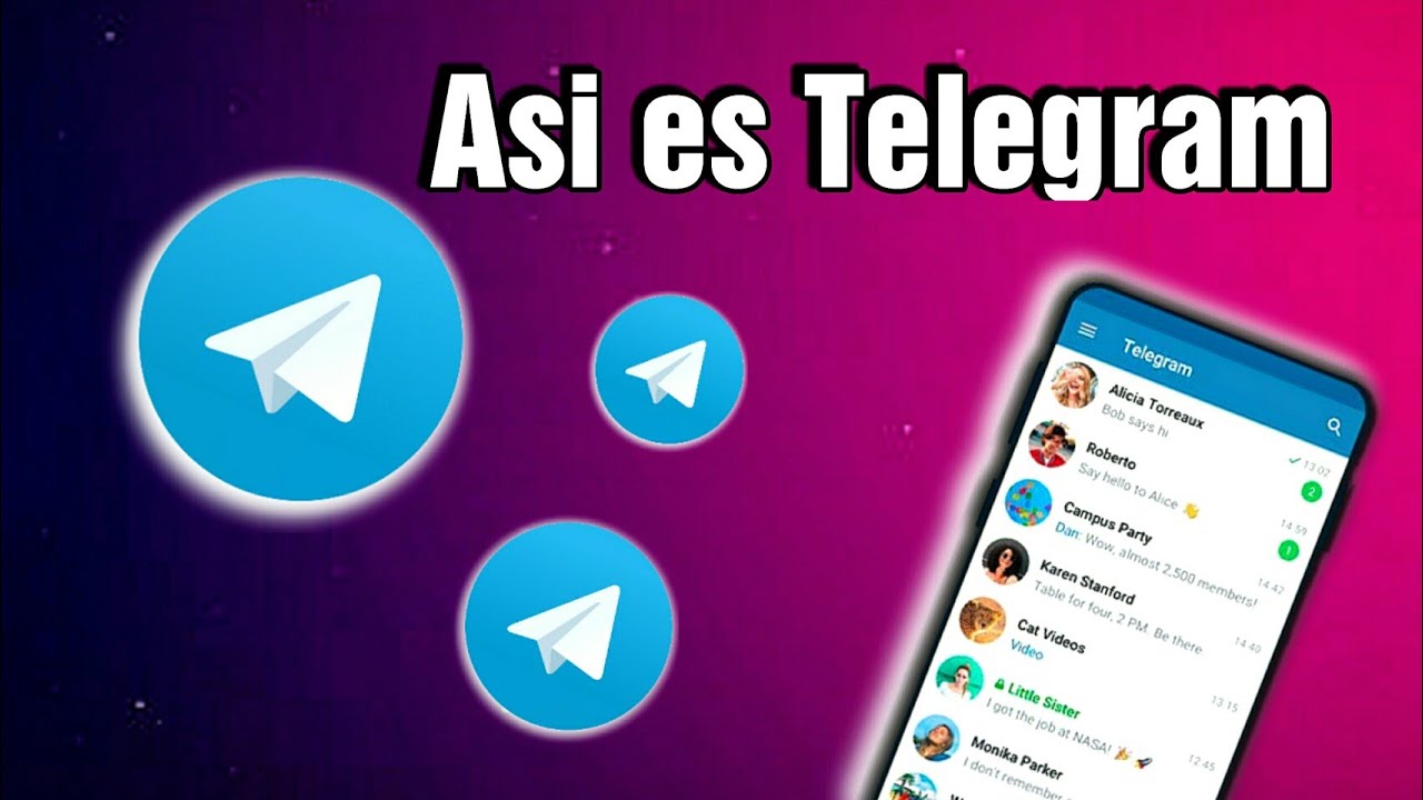 Como usar y configurar Telegram - YouTube