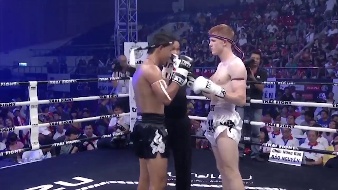 Nicholas Carter Muay Thai Fight Highlight - YouTube