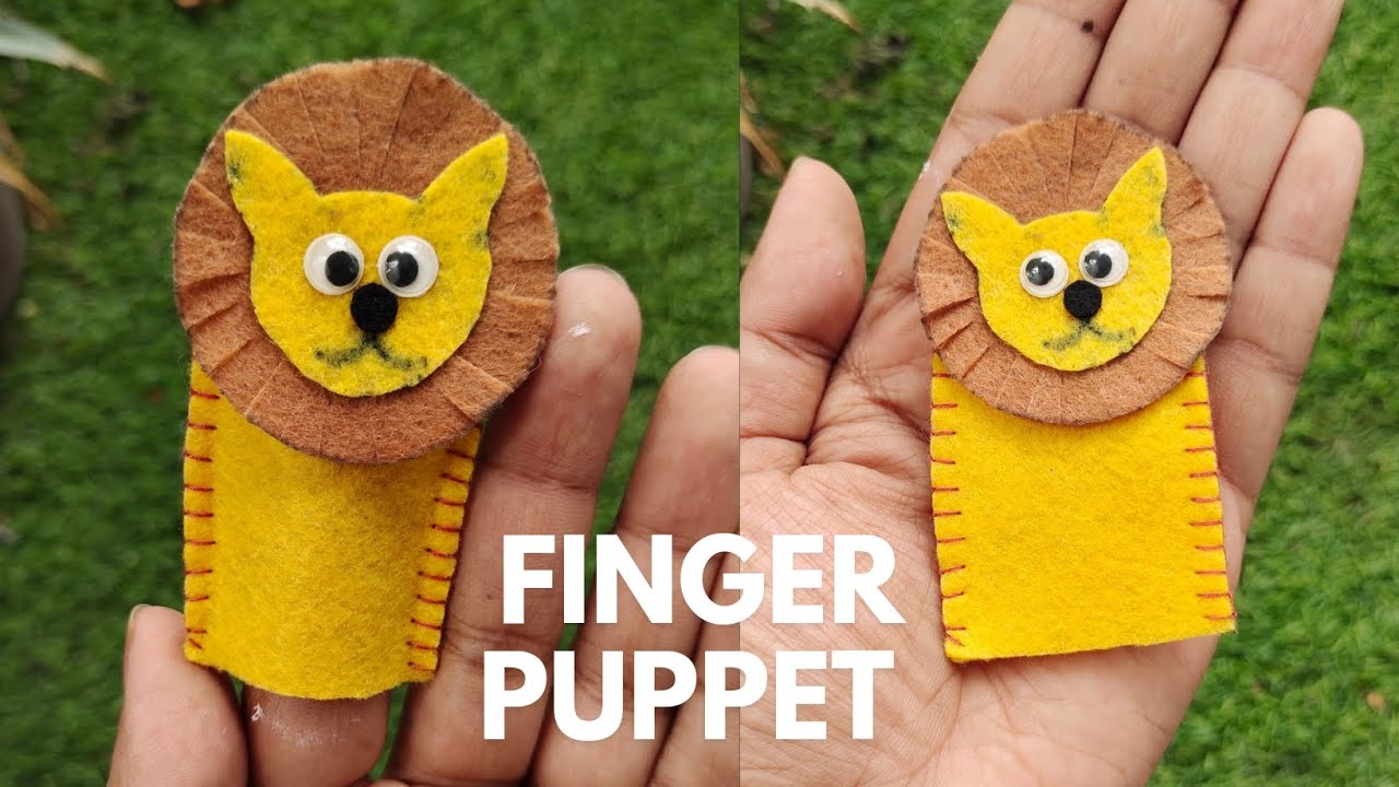 How to Make Finger Puppet - YouTube