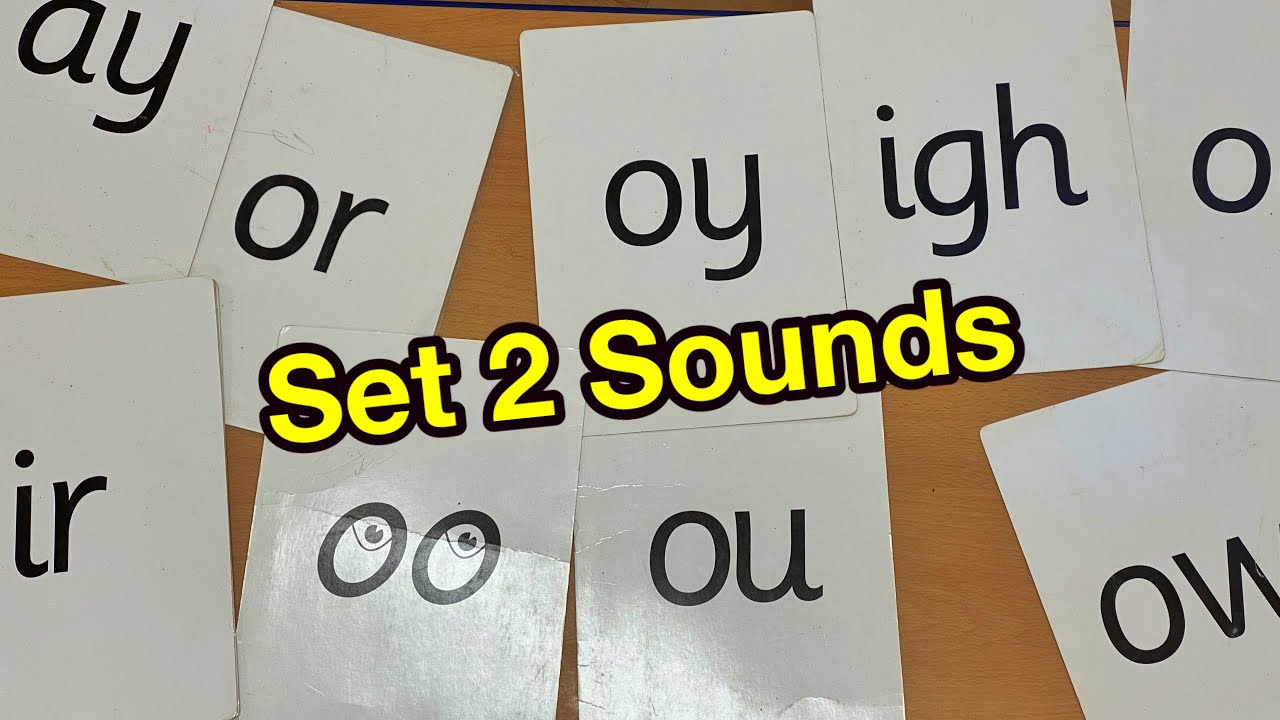 Set 2 Speed Sounds in About 50 Seconds for Foundation and Year 1 # ...